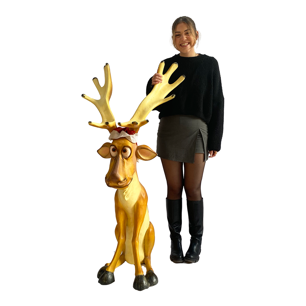 Renne Rigolo 120cm - Libérateur d'idées, Location décors événementiels